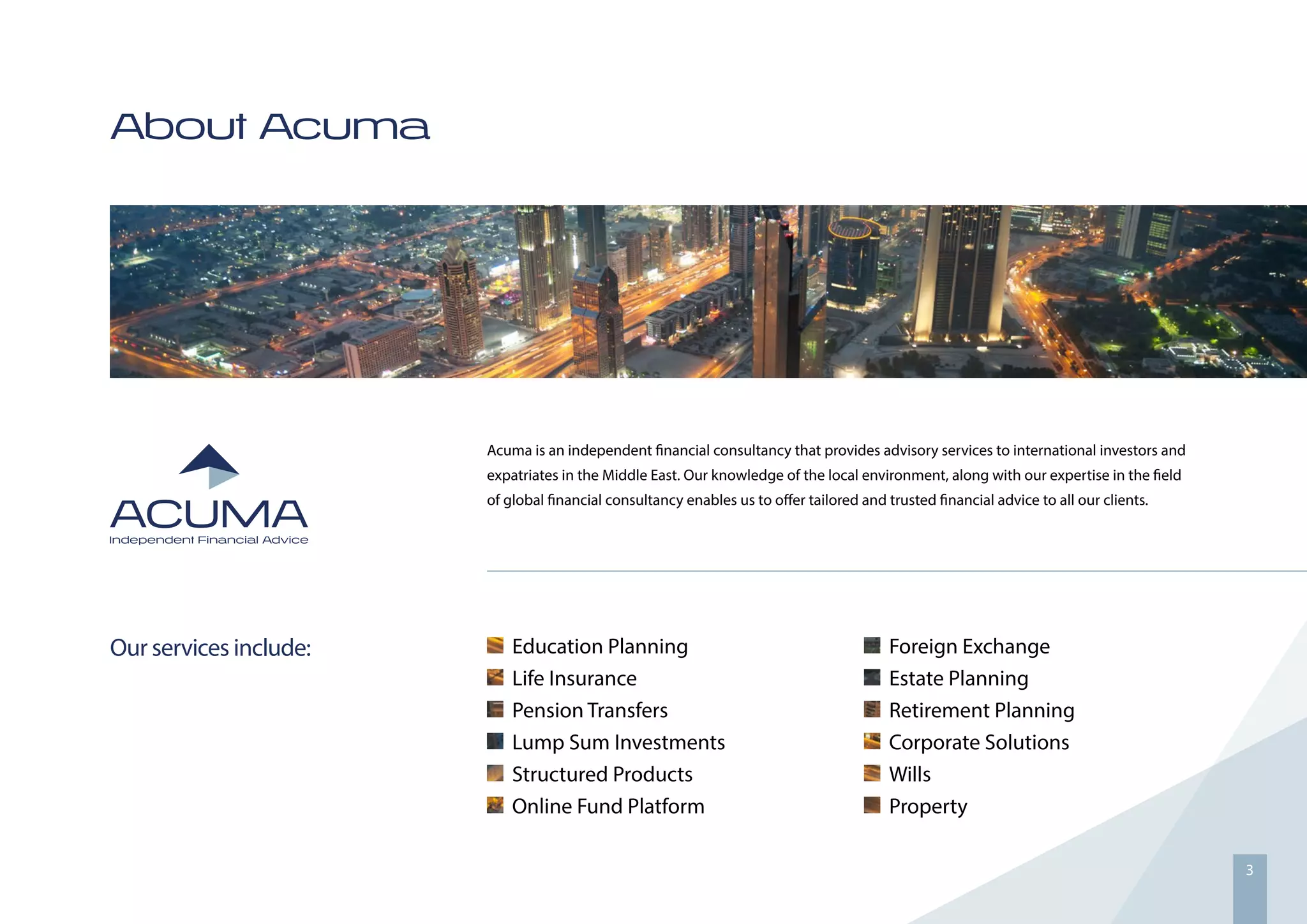 Acuma A4 Brochure | PDF