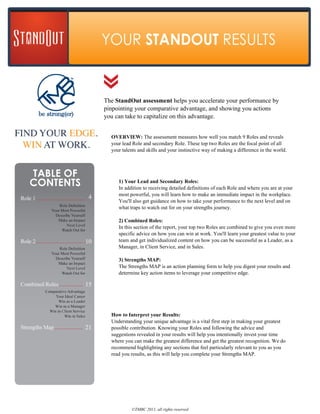 Standout Results | PDF