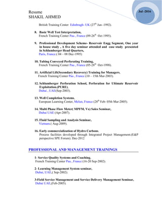 Resume Shakil Ahmed Jul-2016 | PDF
