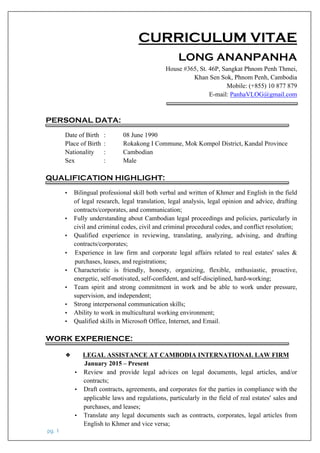 CV | PDF