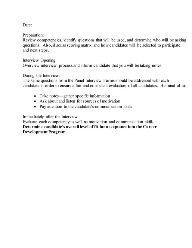 CDP Interview Guide | PDF