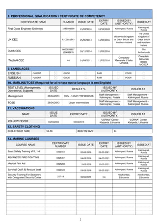MalginA Application Form | DOC