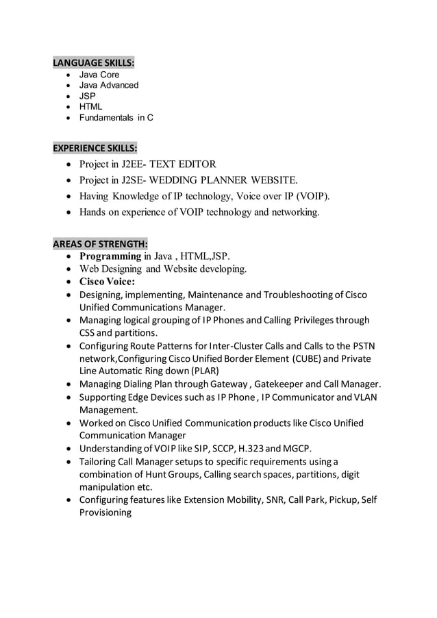 Resume Navneet Pdf 