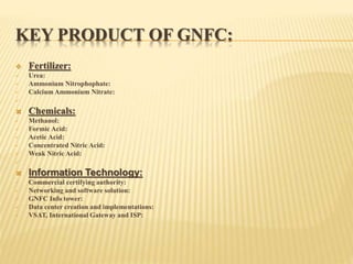 GNFC Summer internship project | PPTX
