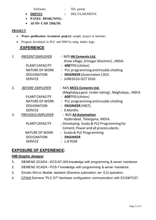 sairam resume | PDF
