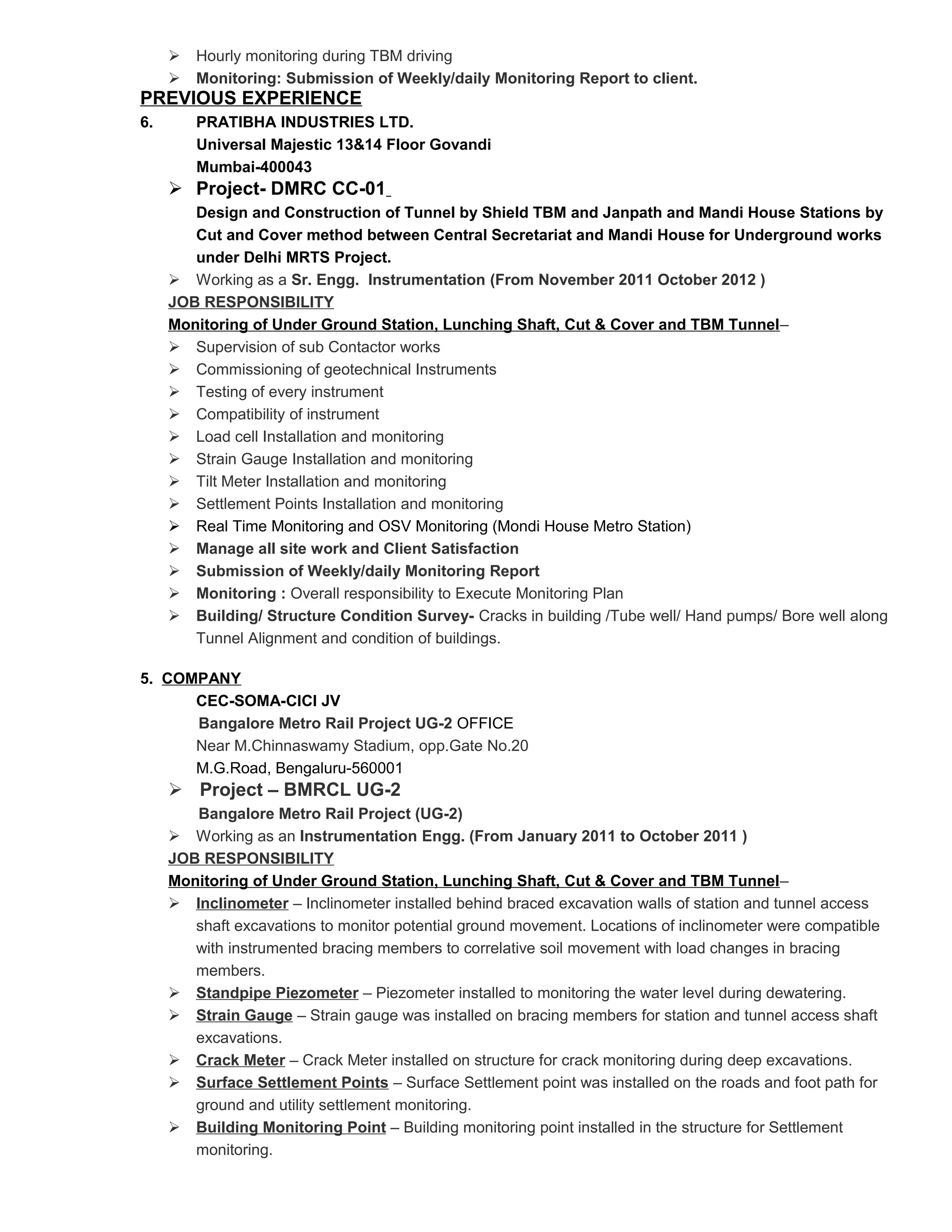 Peeyush Resume | DOC