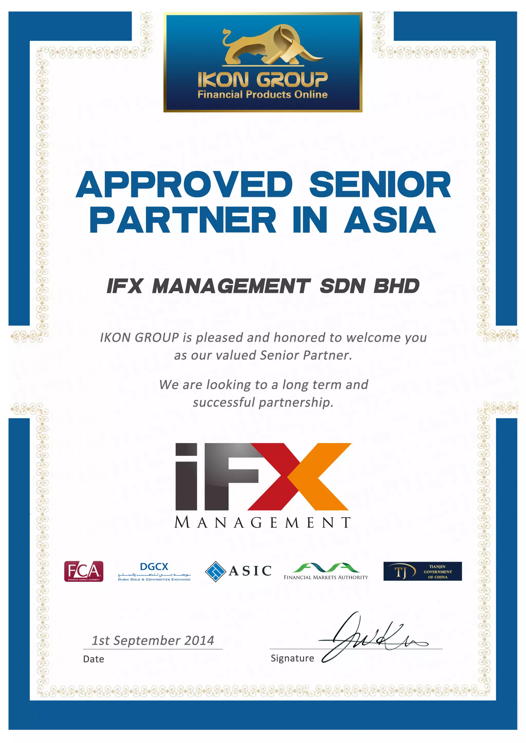 IFX Senior Partner Certification | PDF