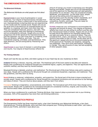 Emergenetics profile | PDF