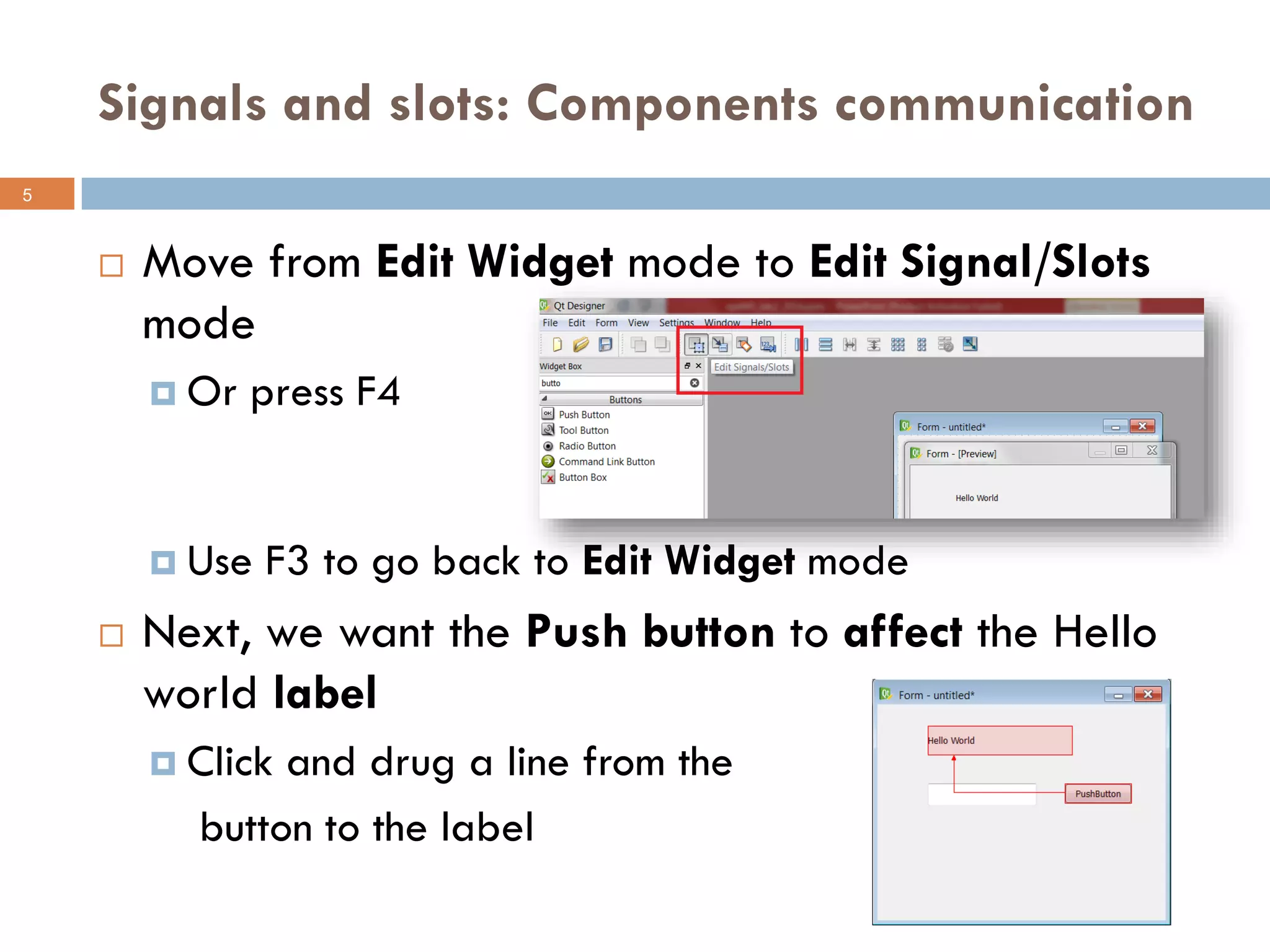 GUI_using_QT_Designer_PyQT4 | PPT