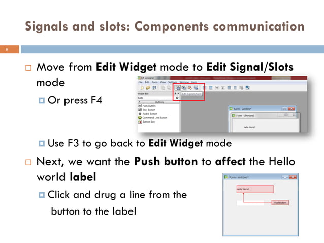 GUI_using_QT_Designer_PyQT4 | PPT