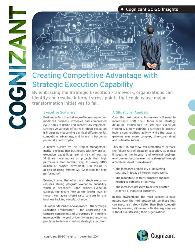 Creating Competitive Advantage with Strategic Execution Capability V1.0 | PDF