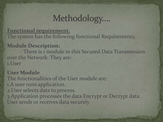 Secure Data Transmission 2010csc029 Ppt
