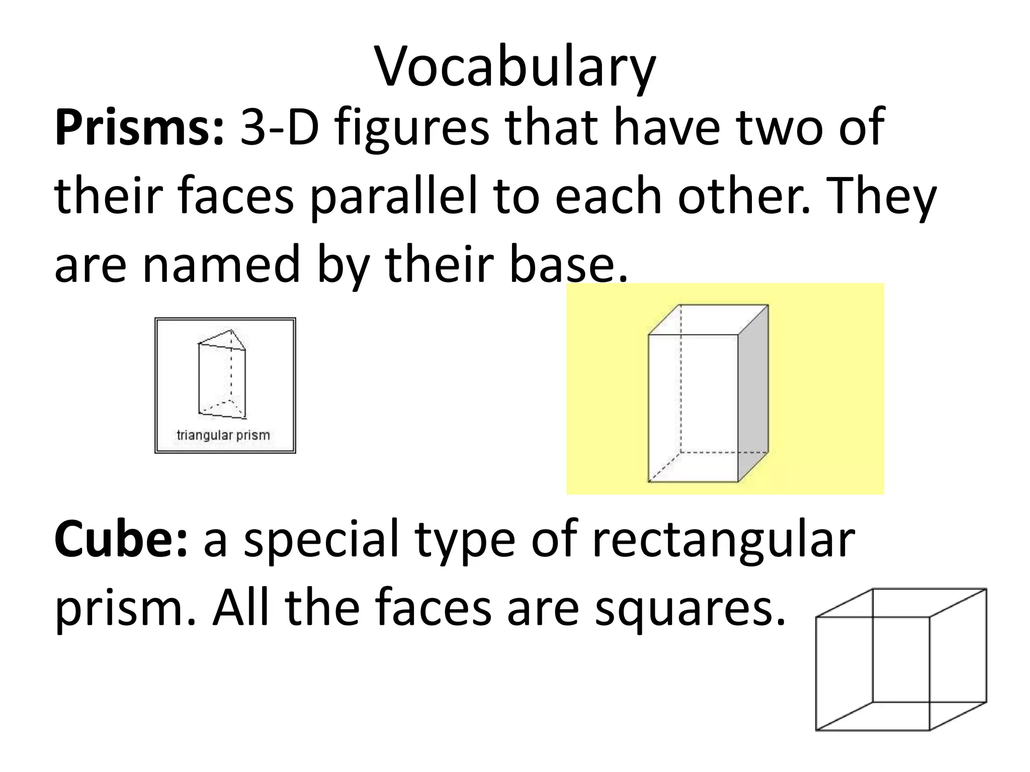 3a And 3b Classify And Construct 3 D Shapes Pptx 3 D Graphics Computer Software And