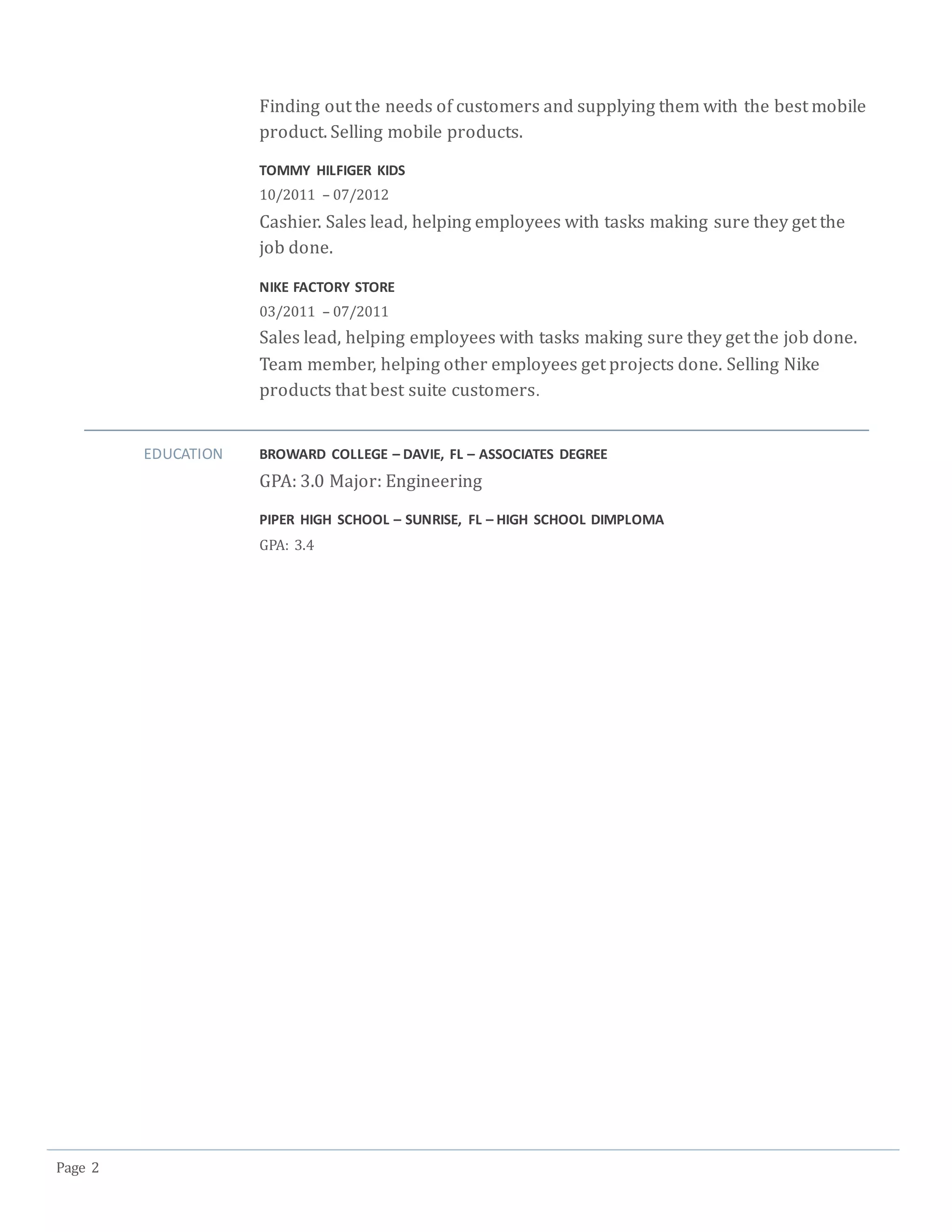 darrell resume update | PDF