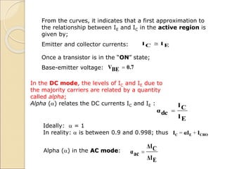 Bipolar Junction Transistor Introduction | PDF