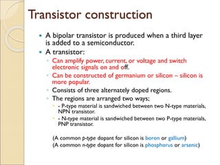 Bipolar Junction Transistor Introduction | PDF