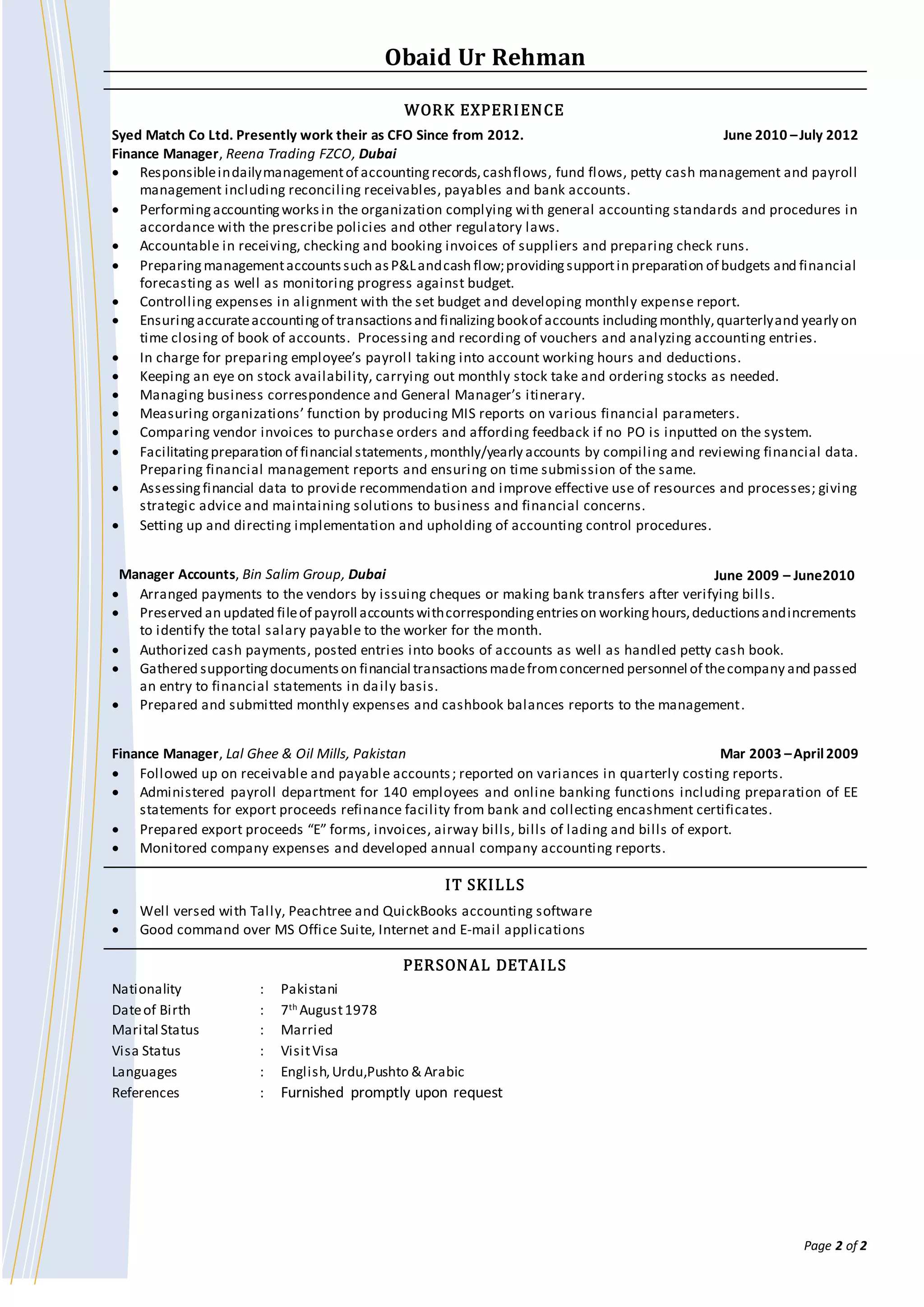 Obaid - CV (3) | DOCX