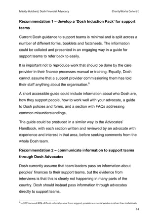 Putting the Dosh Promise into Practice | PDF