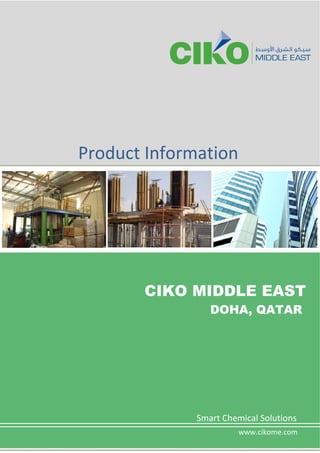 CIKO Products Profile R012 | PDF