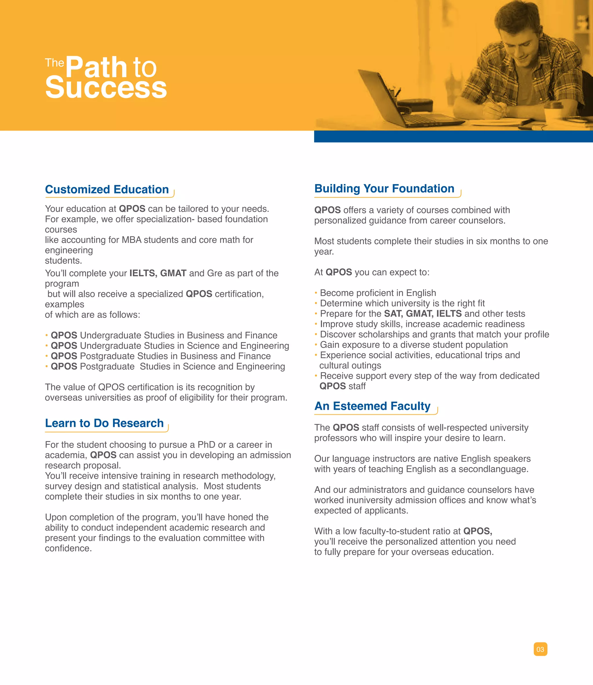 QPOS _ Online Brochure _ En 01 | PDF