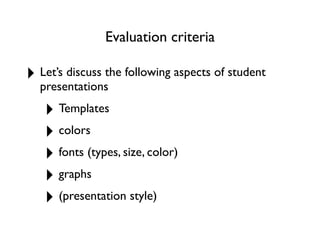 Academic presentation | PDF
