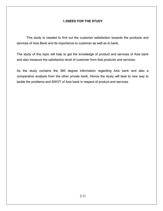 MBA Final year Project - Customer satisfaction | PDF | Business ...