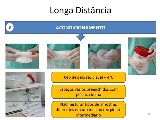 3 acondicionamento de amostras biológicas