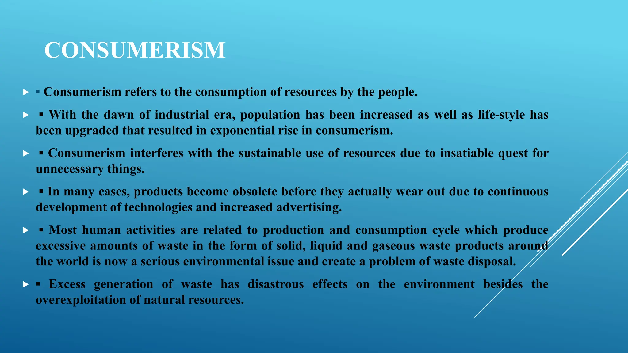consumerism.pptx consumerism effect, con | PPT