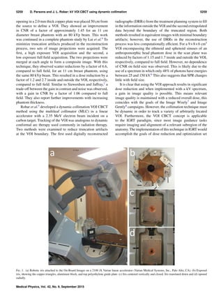 Parsons and Robar, An investigation of kV CBCT image quality and dose ...