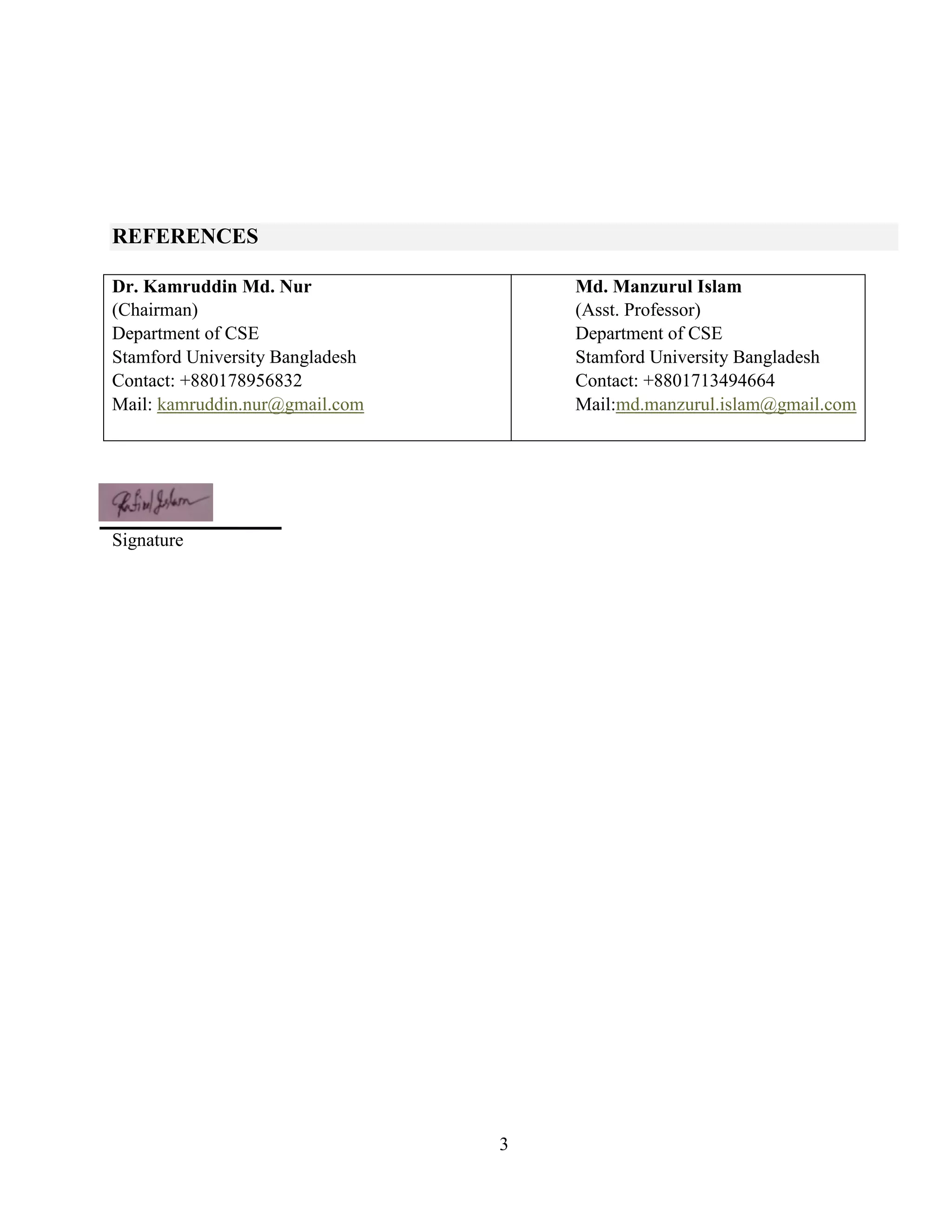 Curriculum-Vitae-of-Rafiul Islam | PDF