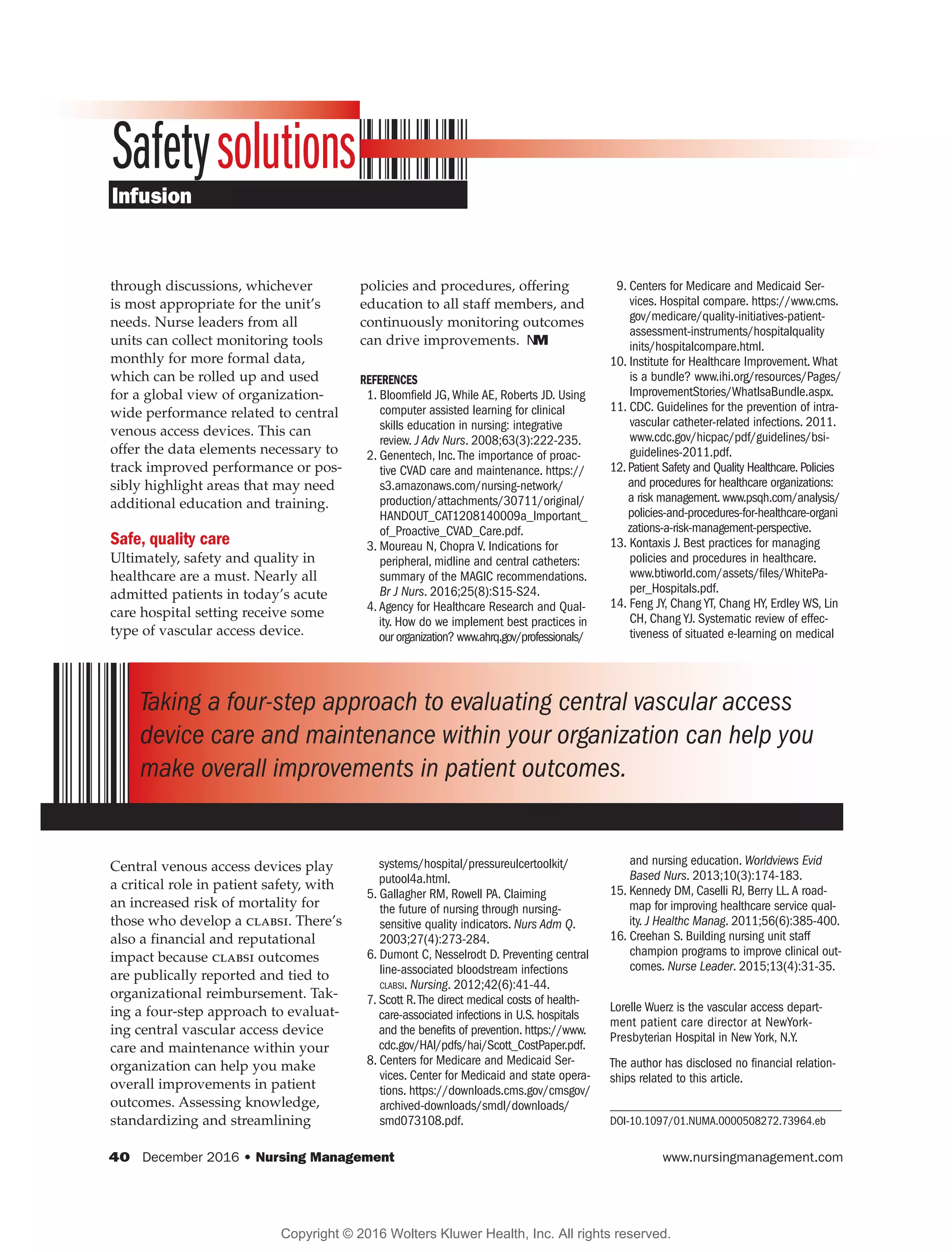 Vascular access devices_setting%0D%0A your organization up for success ...