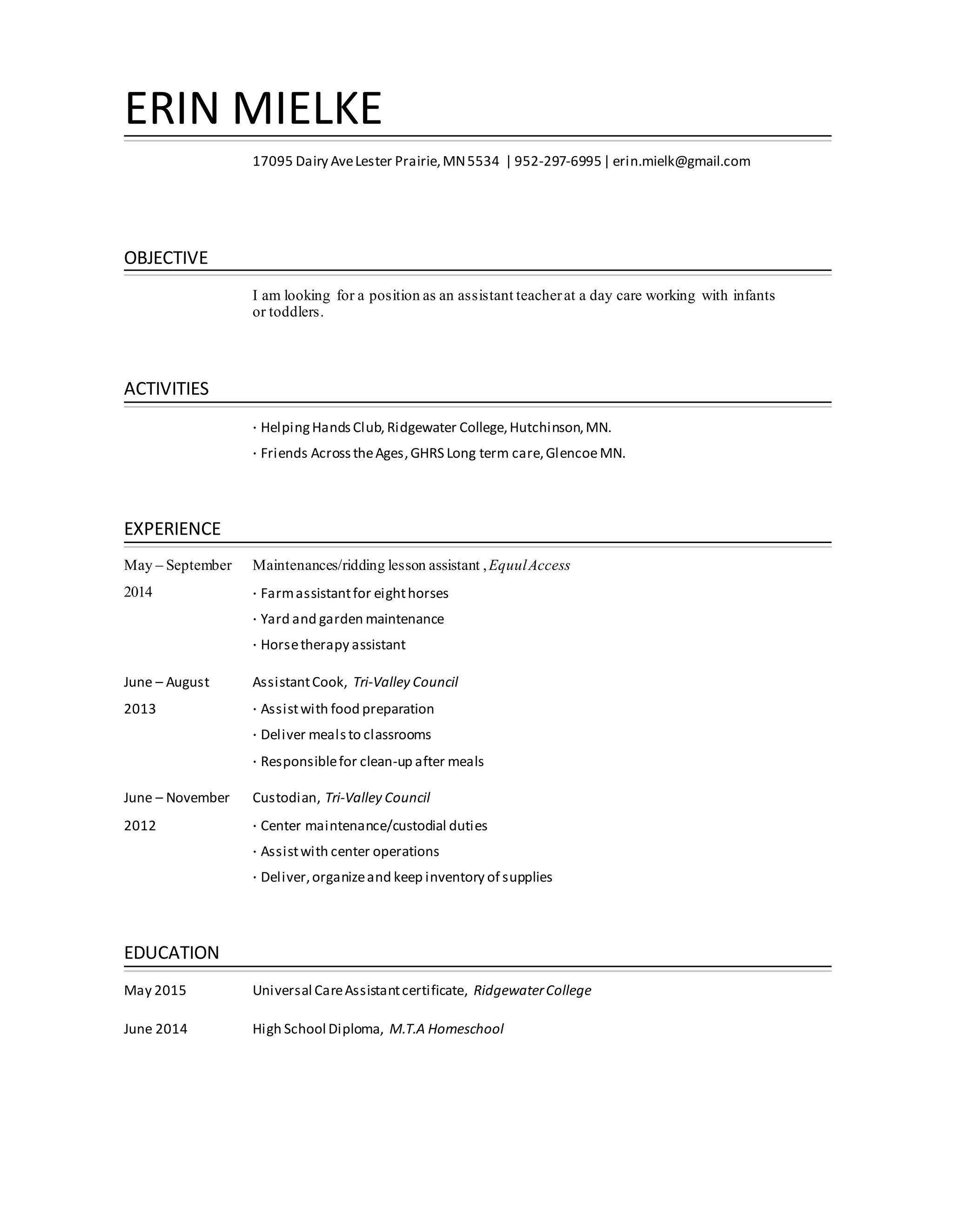 Resume-2 | DOCX