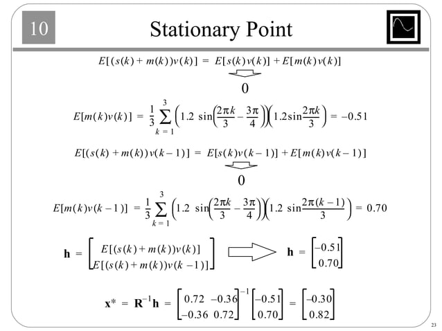 NEURAL NETWORK Widrow-Hoff Learning Adaline Hagan LMS | PPT
