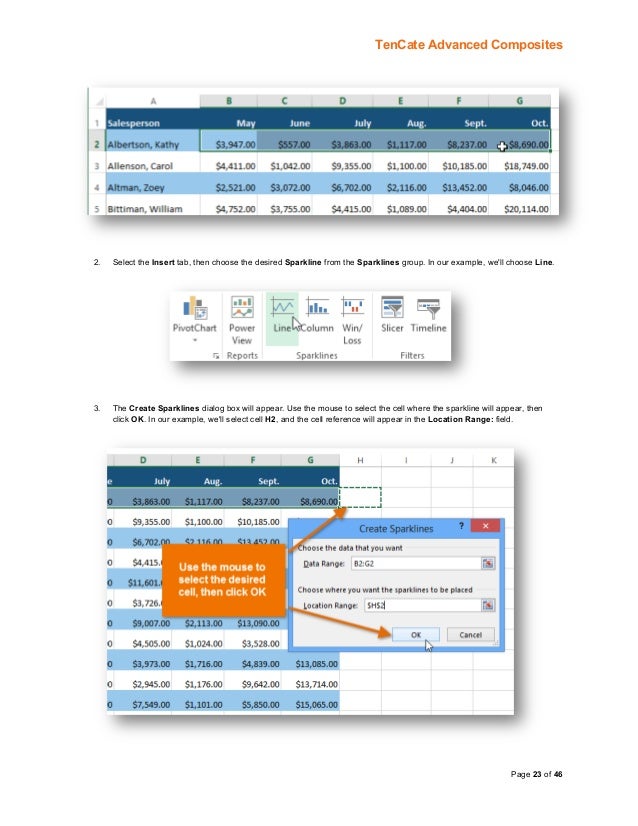 Excel Training Manual