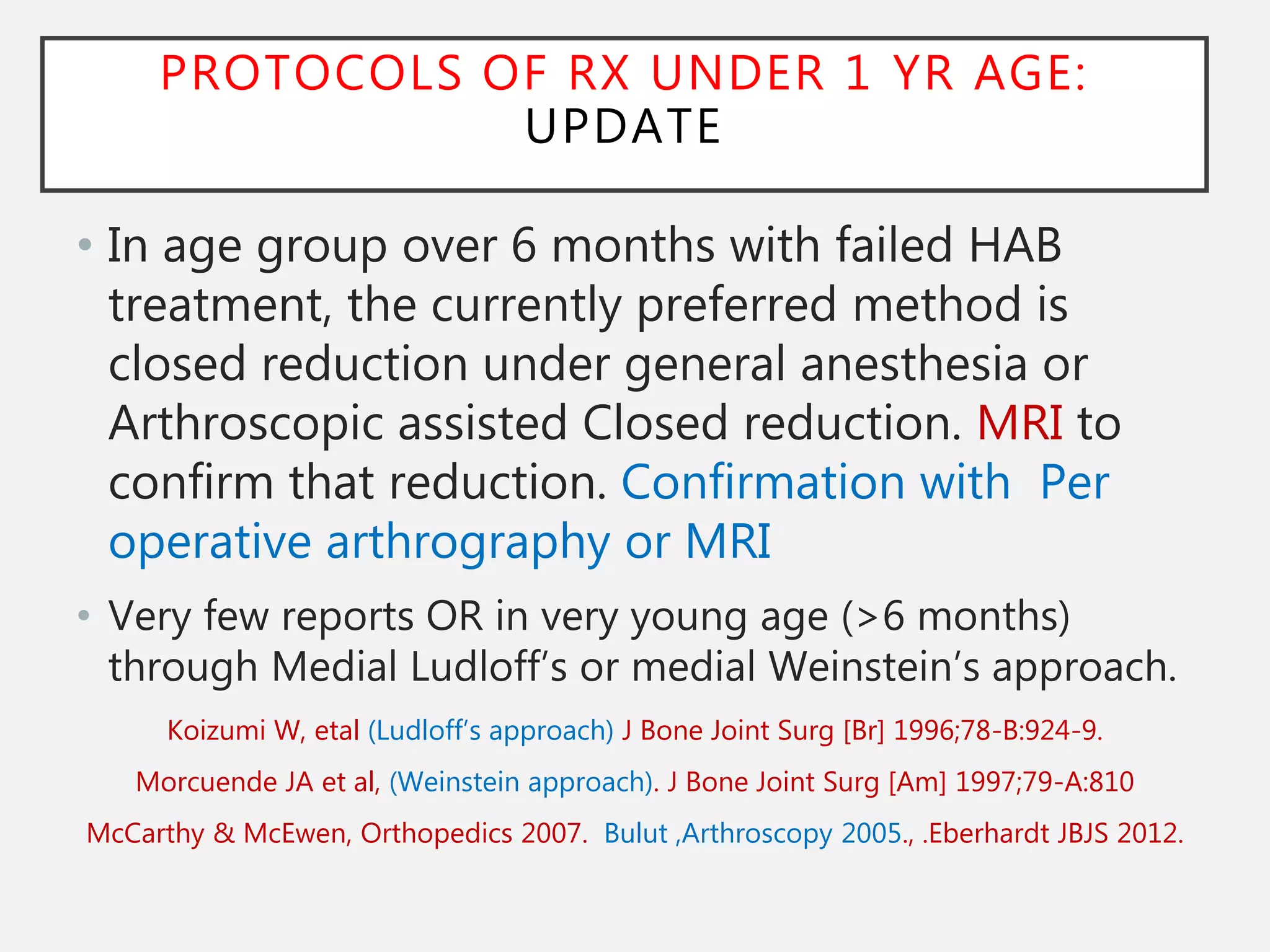 3a ddh open reduction principles & protocols | PPT