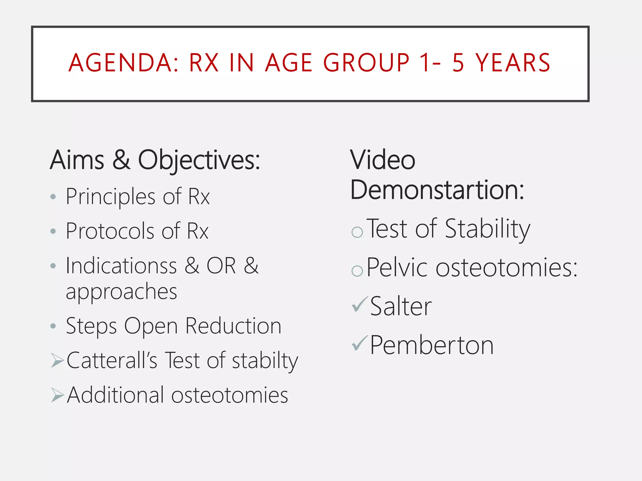 3a ddh open reduction principles & protocols | PPT