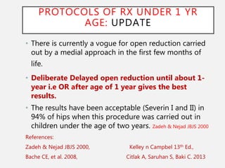 3a ddh open reduction principles & protocols | PPT
