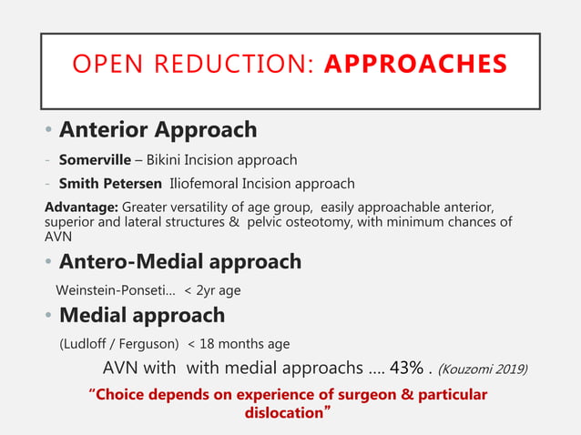 3a ddh open reduction principles & protocols | PPT