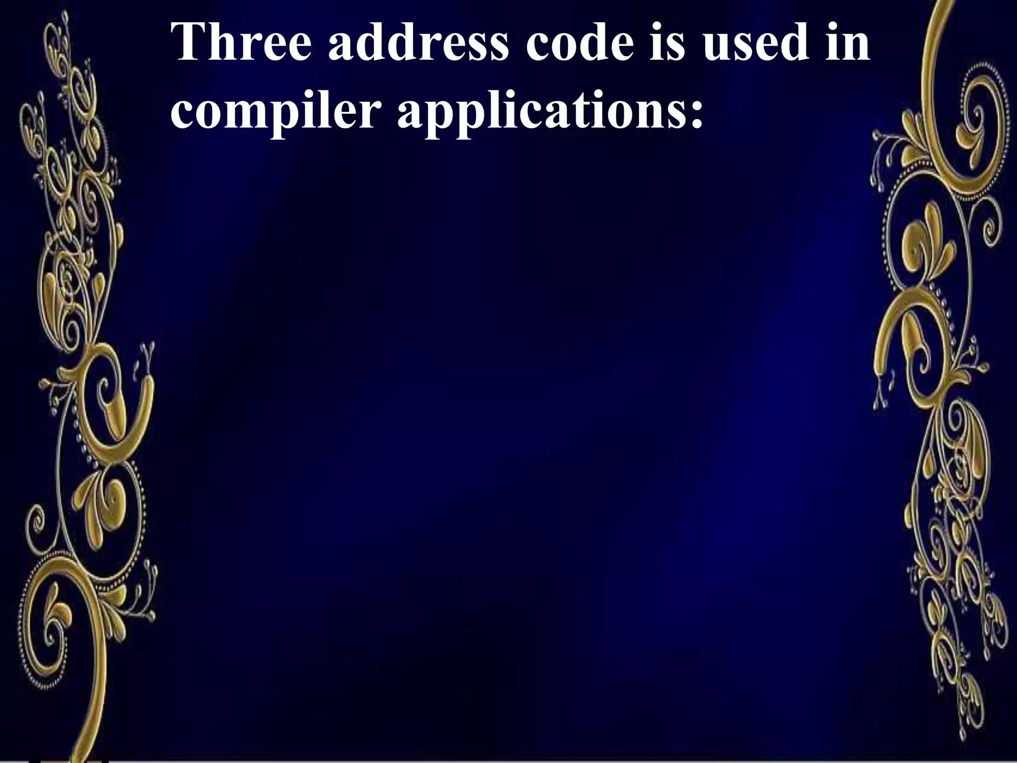 3 address code ujjwal matoliya.pptx