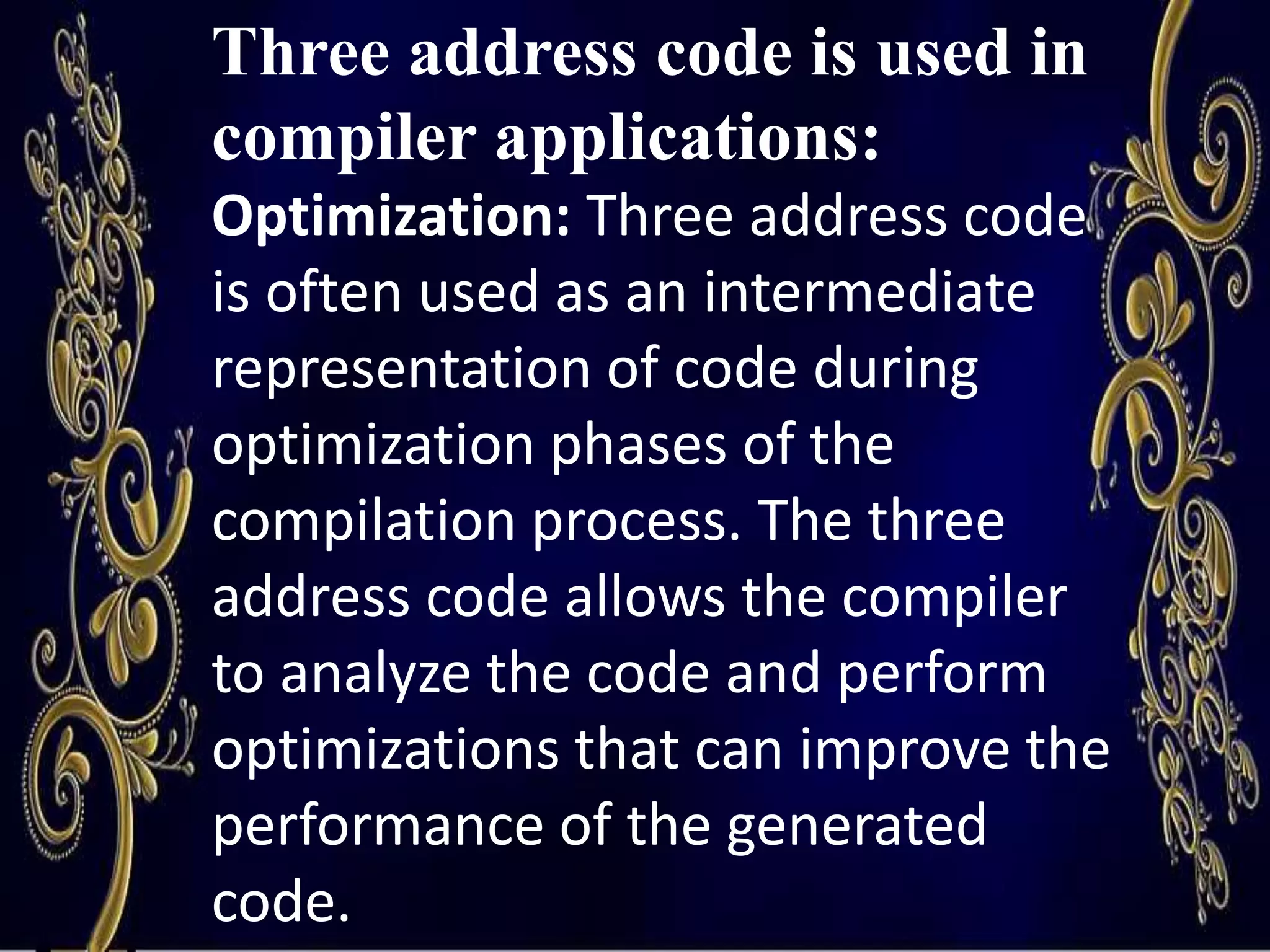 3 address code ujjwal matoliya.pptx