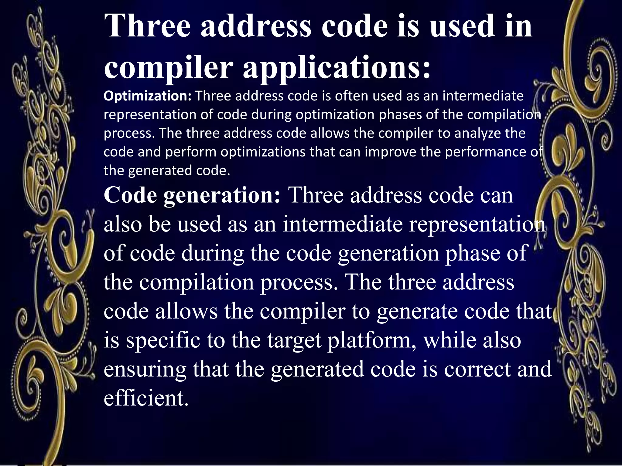 3 address code ujjwal matoliya.pptx