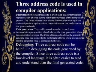 3 address code ujjwal matoliya.pptx