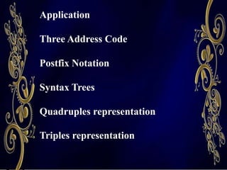 3 address code ujjwal matoliya.pptx