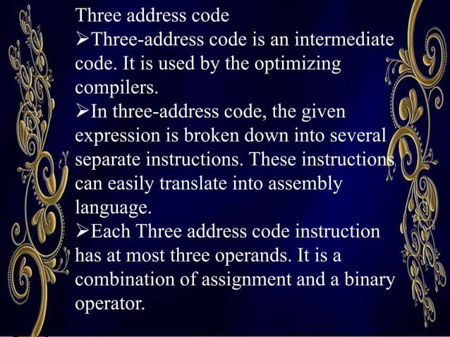 3 address code ujjwal matoliya.pptx