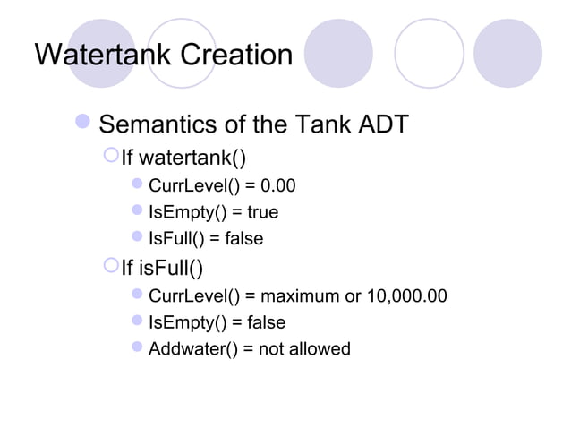 Creating An Abstract Data Type In C Ppt