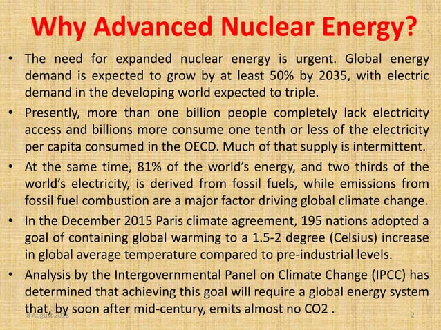 ِAdvanced Nuclear Energy | PPT