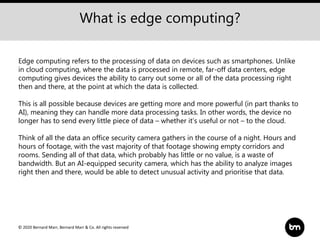 3 Advantages (And 1 Disadvantage) Of Edge Computing | PPT