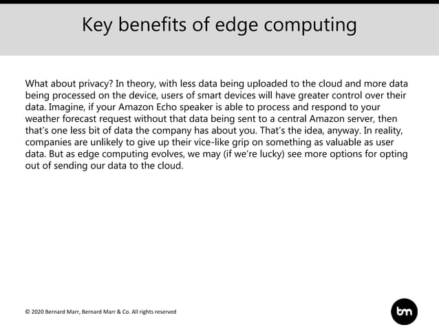 3 Advantages (And 1 Disadvantage) Of Edge Computing | PPT