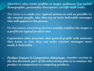 Advertising planning and budget | PPT