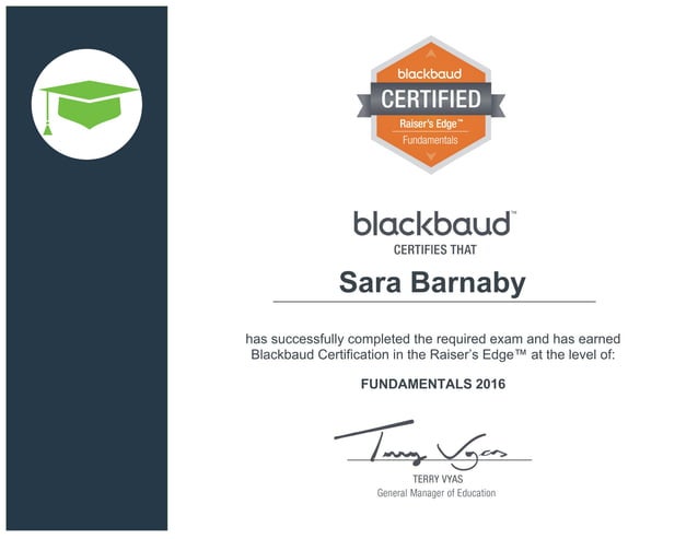 Blackbaud Certification | PDF